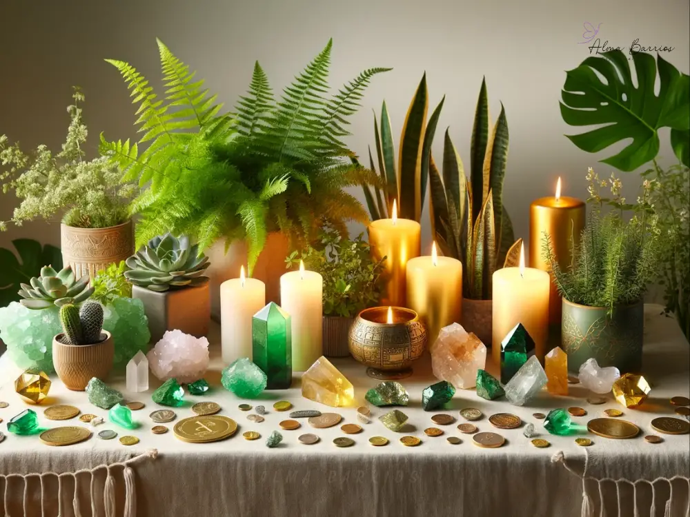 Crear un Altar de Abundancia: Elementos y Configuración