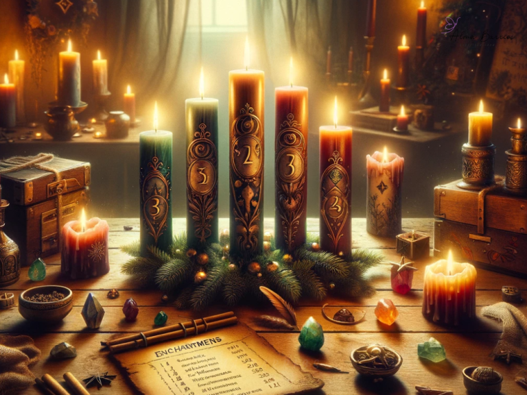 Velas De Adviento: Encantamientos Para Cada Semana