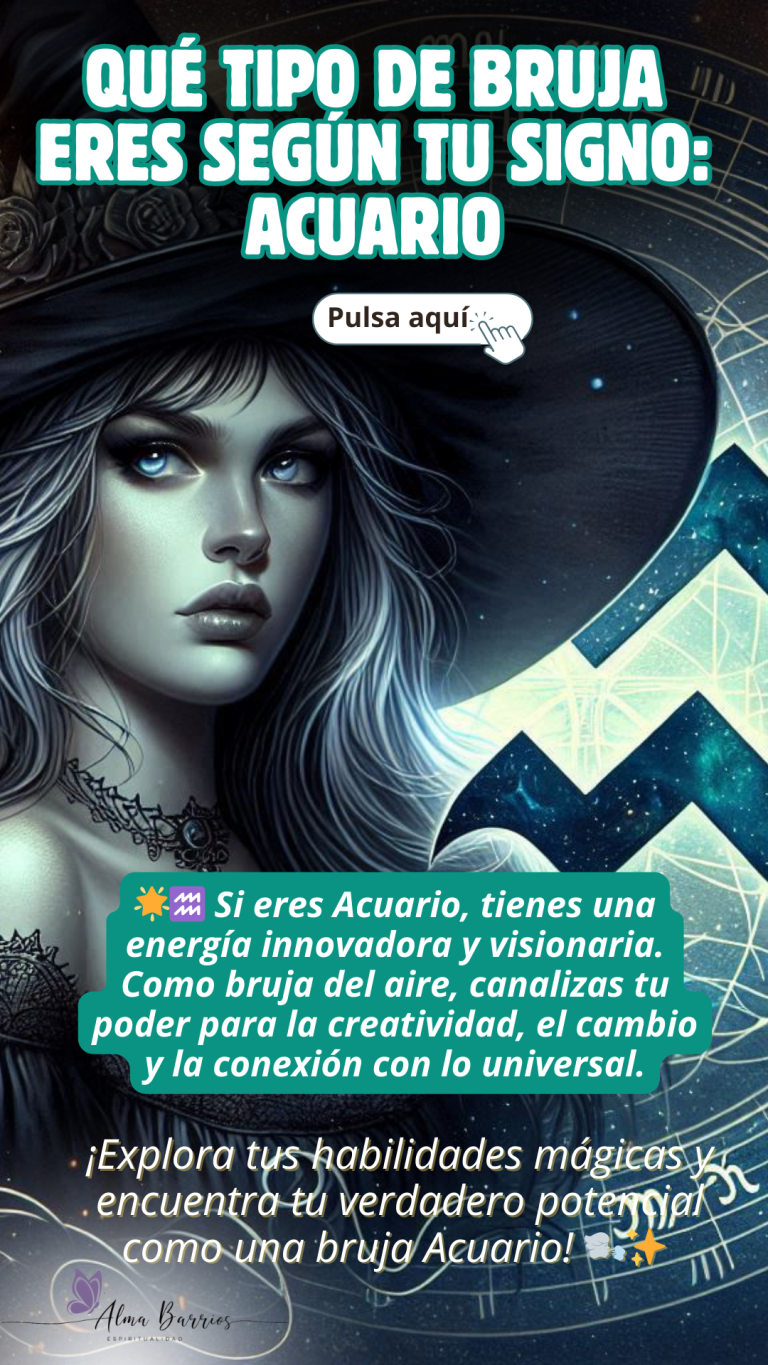 Qué Tipo de Bruja Eres Según Tu Signo: Acuario