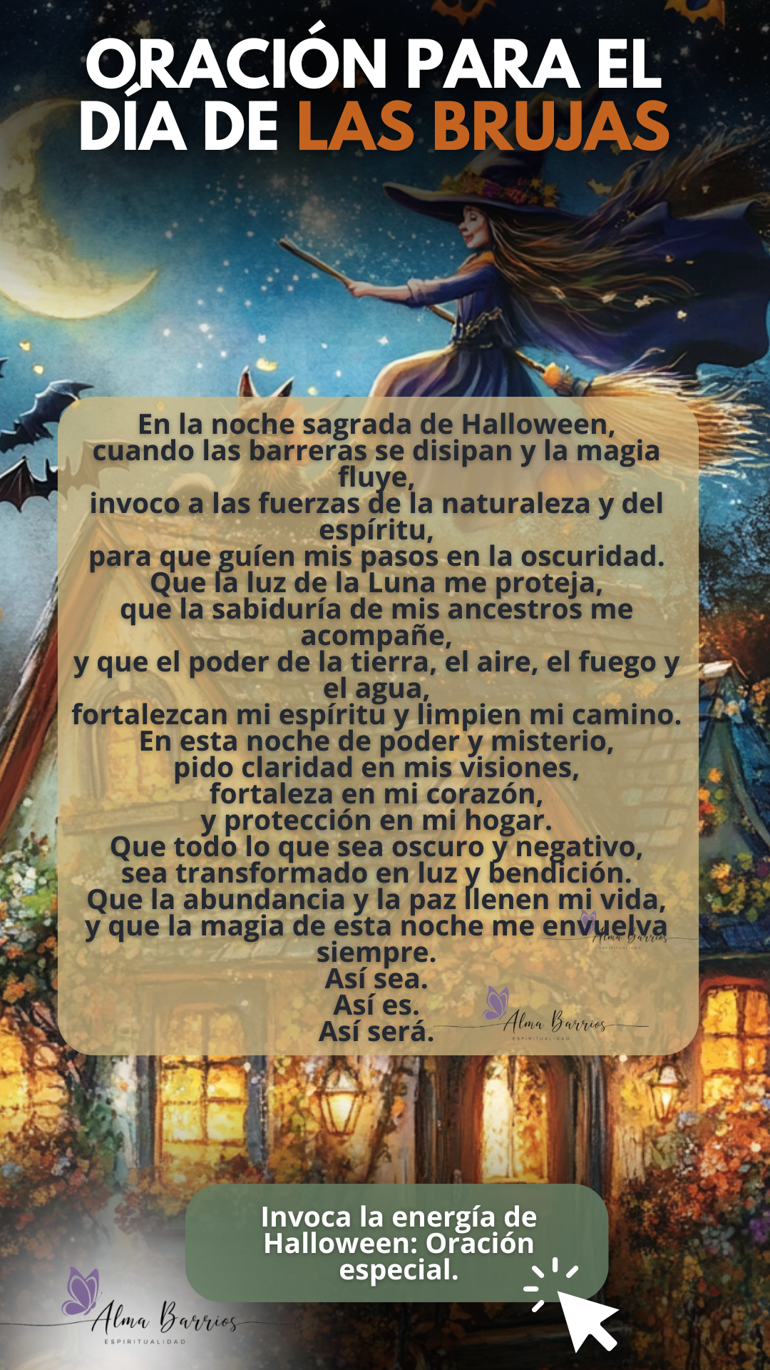 Oración para el Día de las Brujas: Conectando con la Magia de Halloween
