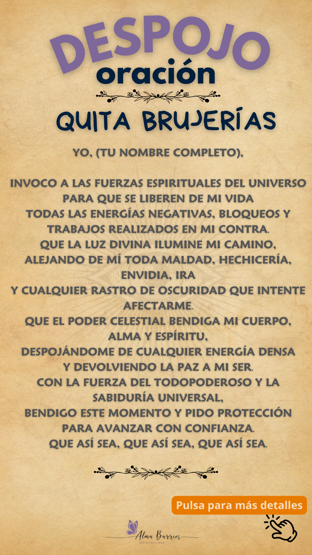 Oración de Despojo: Limpieza Energética y Protección Espiritual
