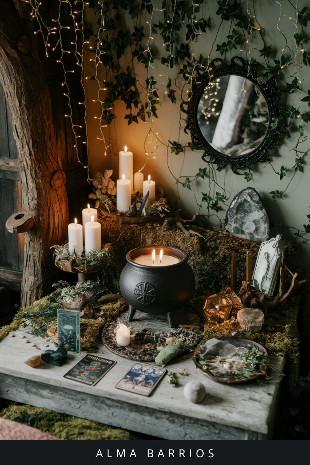 How to Create a Dreamy Witchy Bedroom with a Forest Vibe