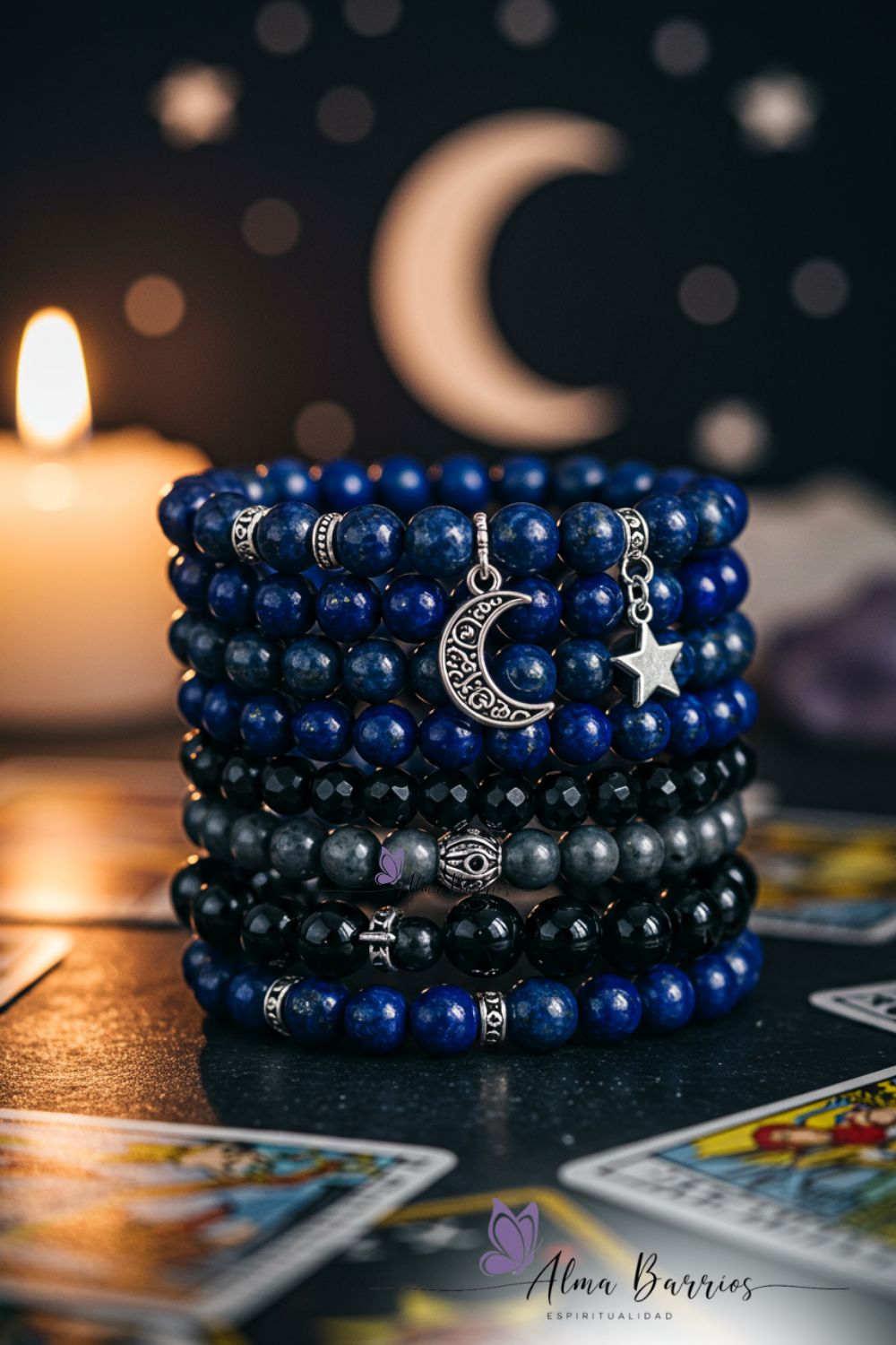 Mystical Boho Bracelet Stacks – Charm & Earthy Vibes