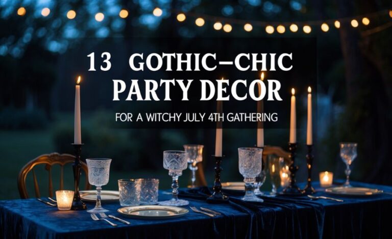 13 Gothic-Chic Party Decor Pieces for a Witchy July 4th Gathering