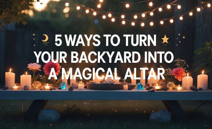 5 Ways to Turn Your Backyard Into a Magical 4th of July Altar