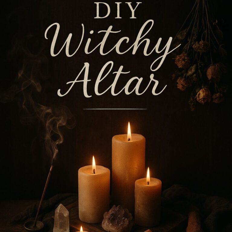 DIY Witchy Altar: How to Build a Sacred Space for Your Soul