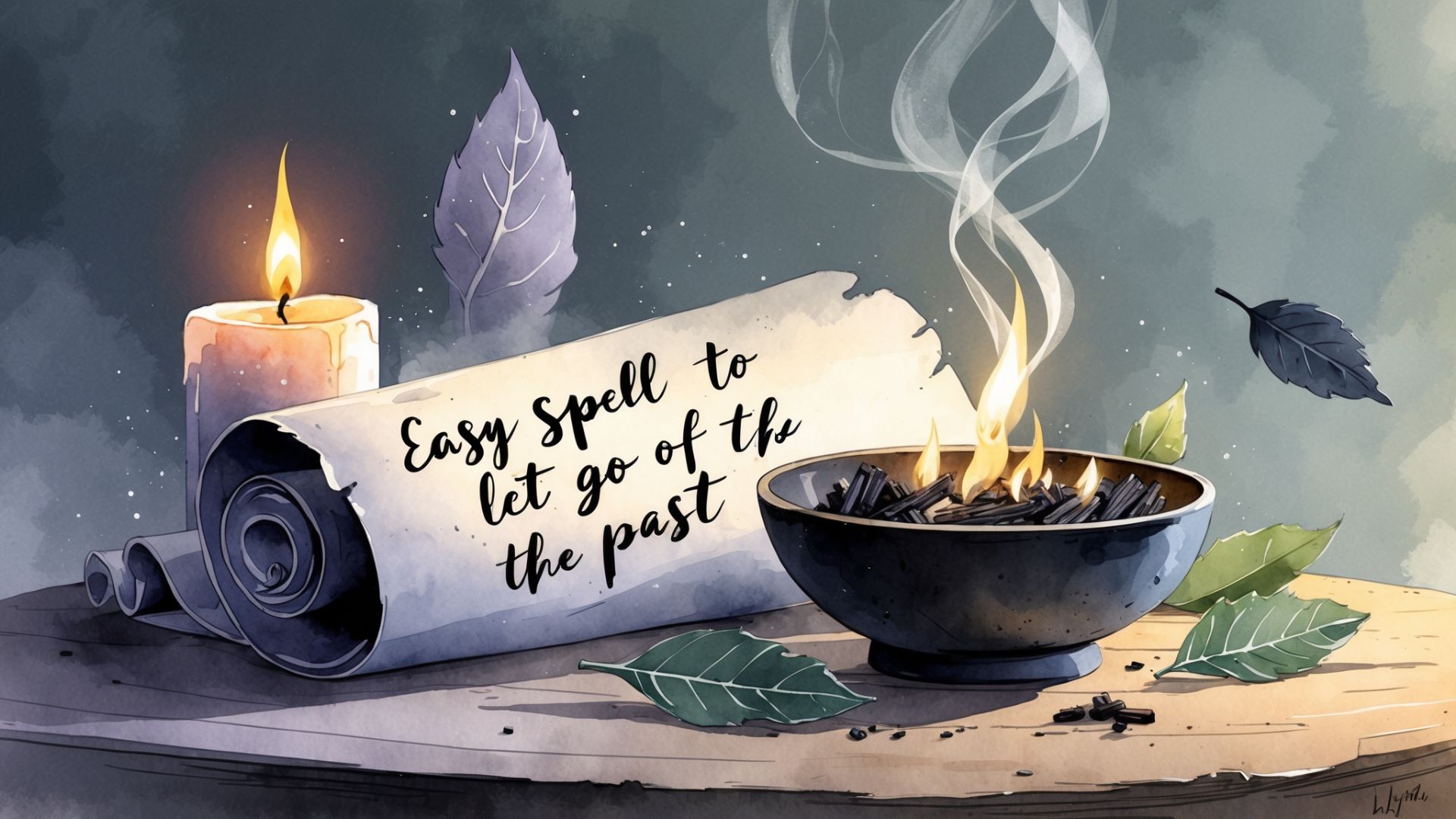 Easy Spell to Let Go of the Past