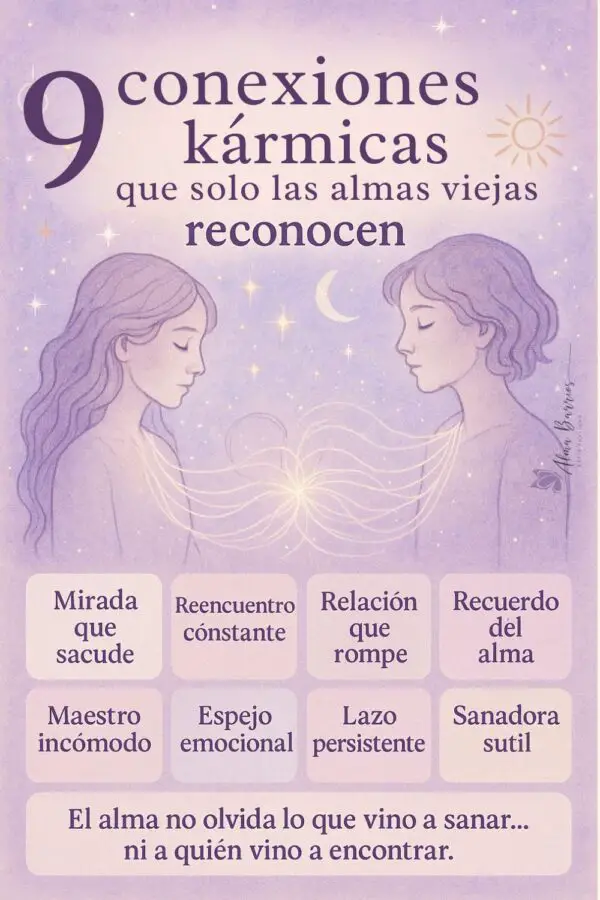 9 conexiones kármicas que solo las almas viejas reconocen