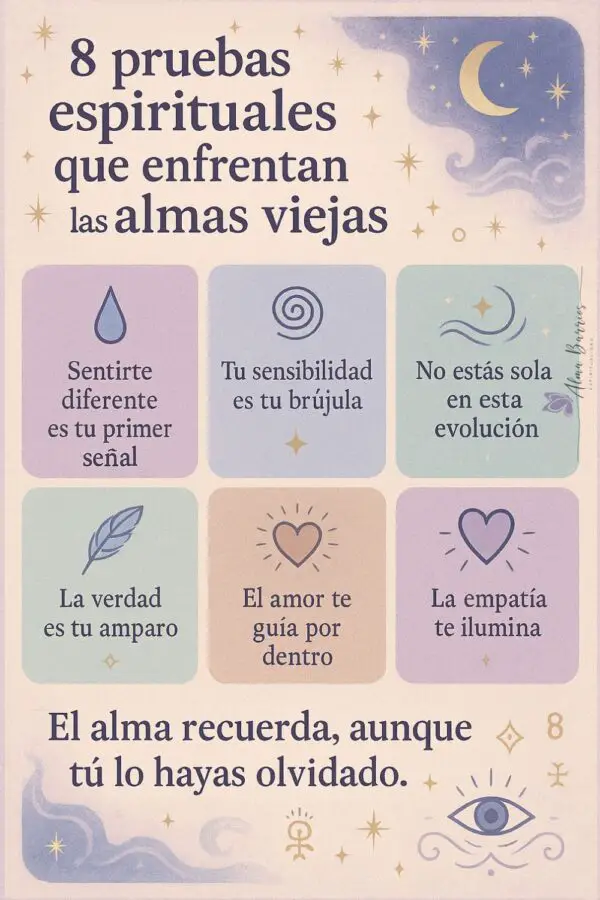 8 Pruebas espirituales que enfrentan las almas viejas en esta vida