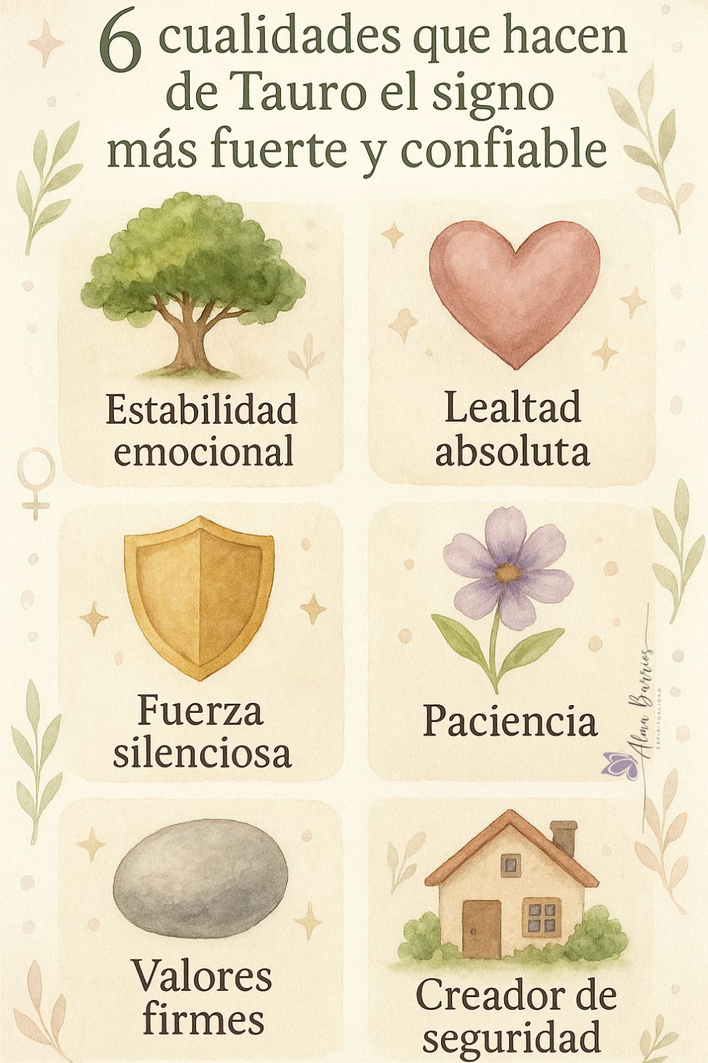 6 Cualidades que hacen de Tauro el signo más fuerte y confiable del zodiaco