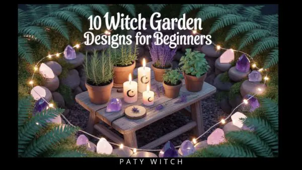 10 Witch Garden Design for Beginners: Start Small and Magical